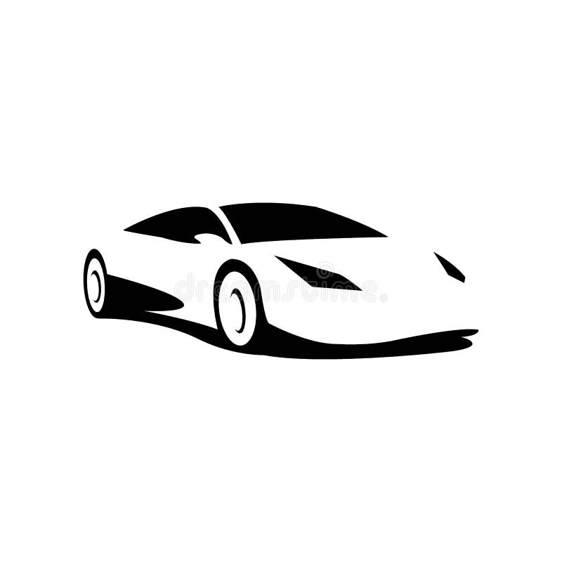 Car Icon Logo Vector Design Template Stock Illustration - Illustration ...