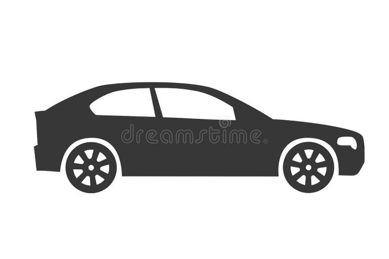 Vector Car Black Side View Stock Illustrations – 7,135 Vector Car Black ...
