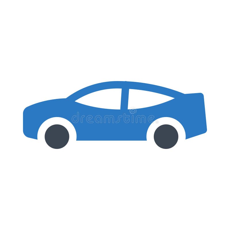 Car Vector Glyph Color Icon Stock Illustration - Illustration of ...