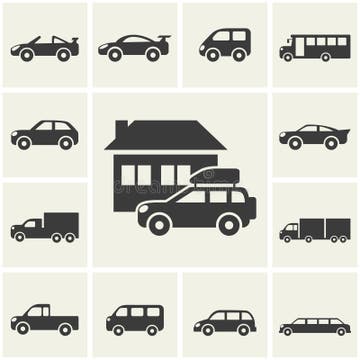Small Car Symbol Icons Stock Illustrations – 1,469 Small Car Symbol ...