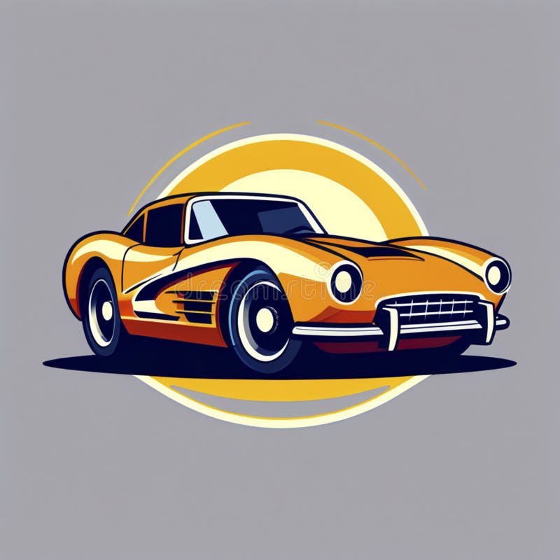 Car Illustration Cartoon stock illustration. Illustration of studio ...
