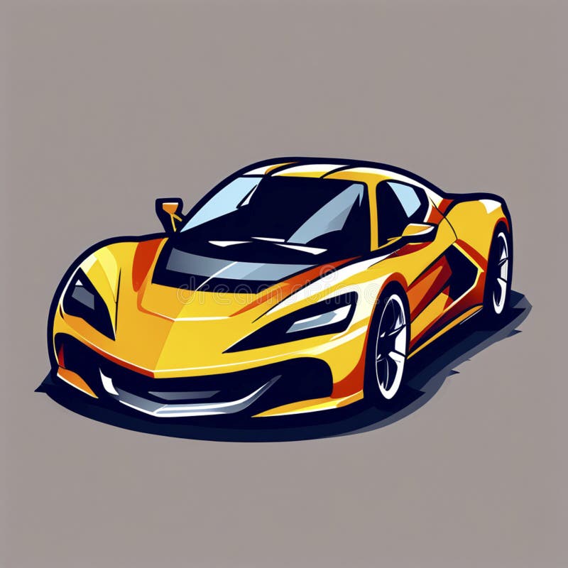 Car Illustration Cartoon stock illustration. Illustration of side ...