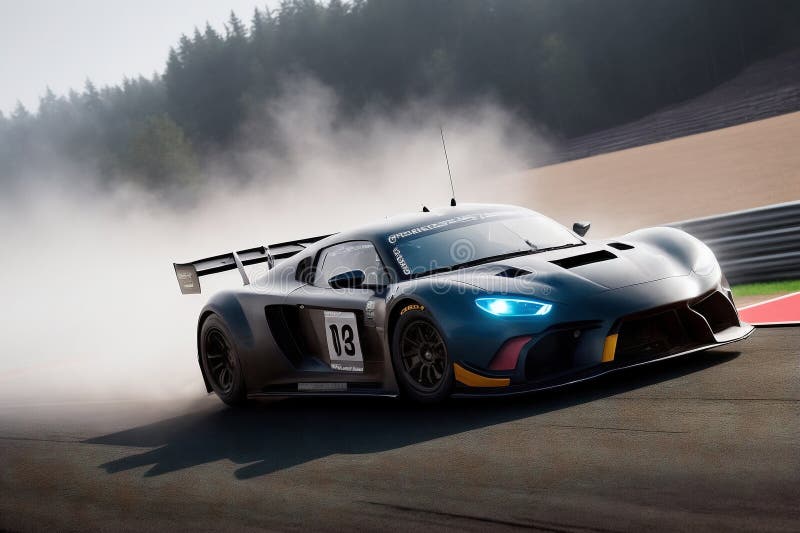 Car Illustration, Race, Car Elements Stock Illustration - Illustration ...