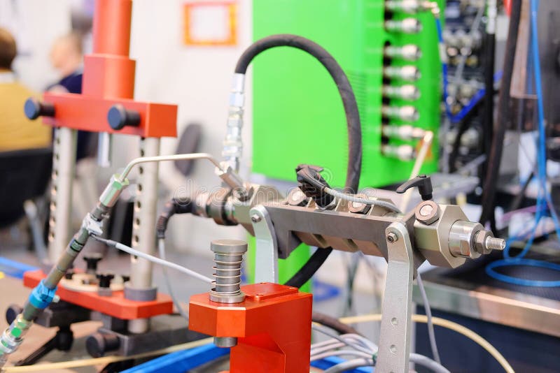 Car Injector Diagnostic and Repair Machine Stock Image - Image of ...
