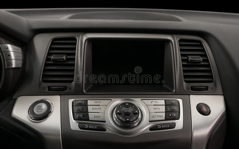 Car Interior Details. Window Control Buttons. Stock Image - Image of ...