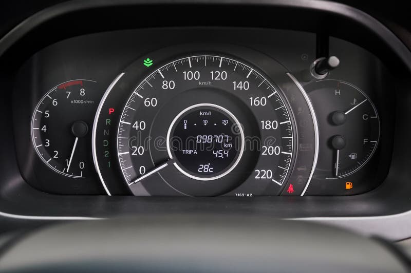 Car? Speed Motor of? Night, Car? Dashboard? Modern? Automobile Control ...