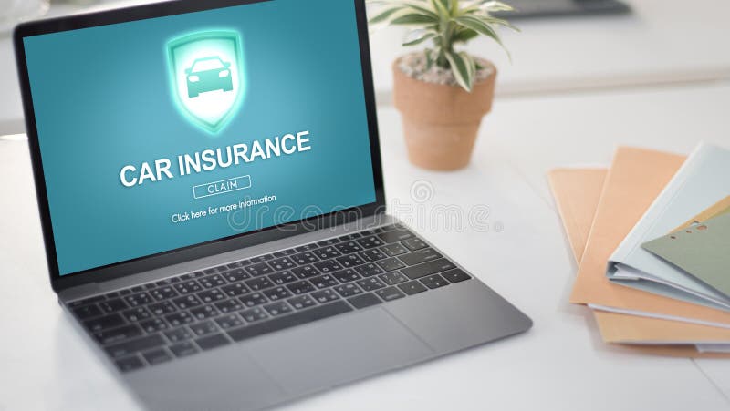 Car Insurance Accident Property Protection Concept Stock Image - Image ...