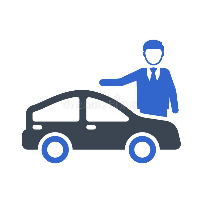 Car insurance agent icon stock vector. Illustration of purchase - 204298454