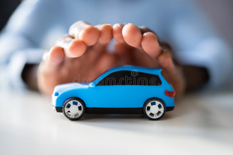 Car Insurance Concept. Secure Auto Stock Photo - Image of hand ...