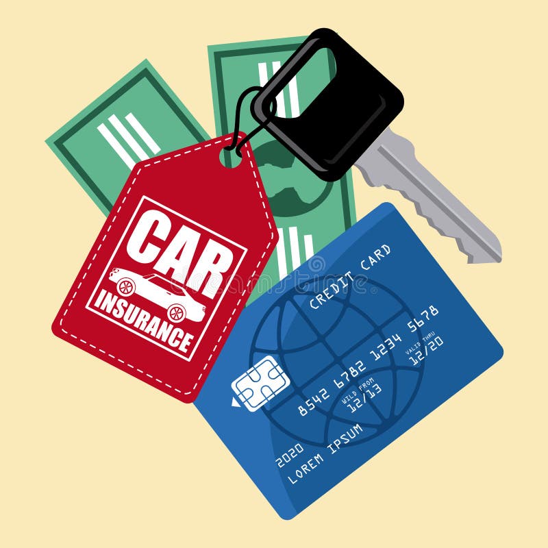 Car insurance stock vector. Illustration of infographics - 59085823