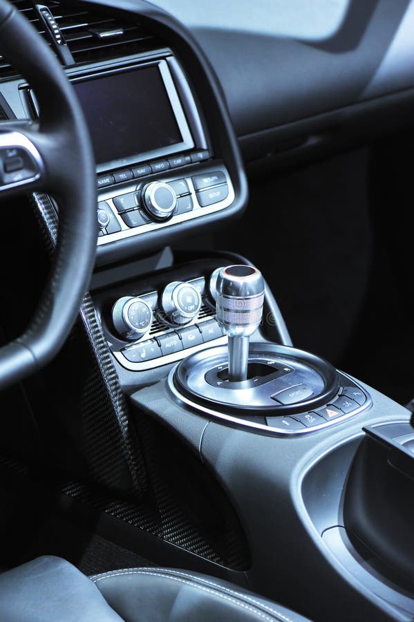 Car interior stock image. Image of automotive, metal - 25178877