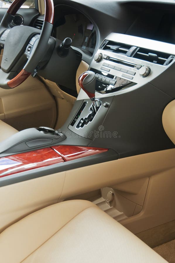 Luxury sports car interior stock photo. Image of seat - 30669478