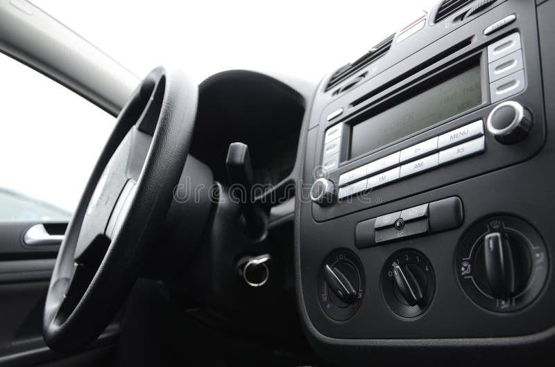 Car interior stock image. Image of automobile, design - 28674837