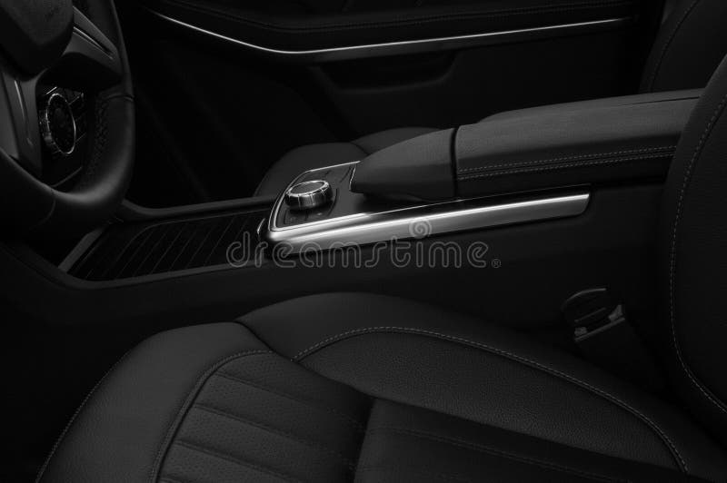 Car interior background. stock photo. Image of button - 105494308