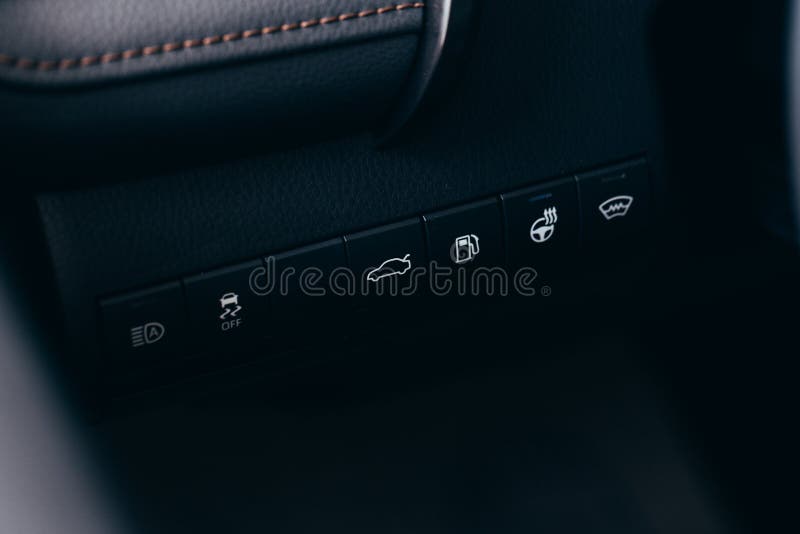 Car Interior - Devices, the Concept of Driving Modern Car Interior ...