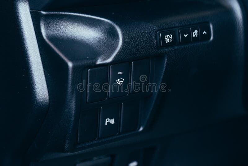 Car Interior - Devices, the Concept of Driving Modern Car Interior ...