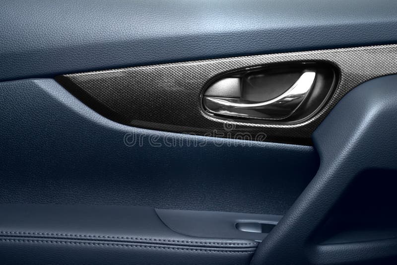 Car Interior - Front Door View Stock Image - Image of front, design ...