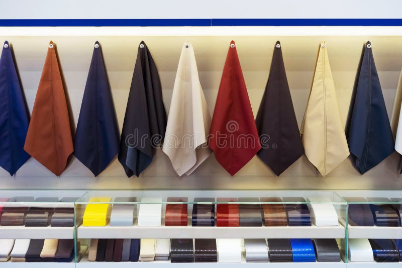 Leather samples stock image. Image of expensive, customtailor - 30448049