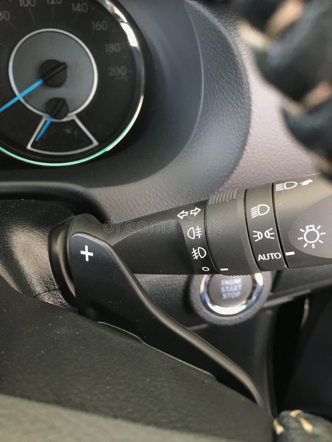 Car interior stock image. Image of control, auto, dash - 99419797