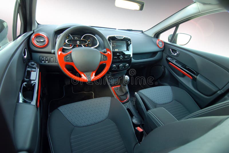 Serbia; Belgrade; April 2, 2017; the Close Up of Opel Tigra Interior ...