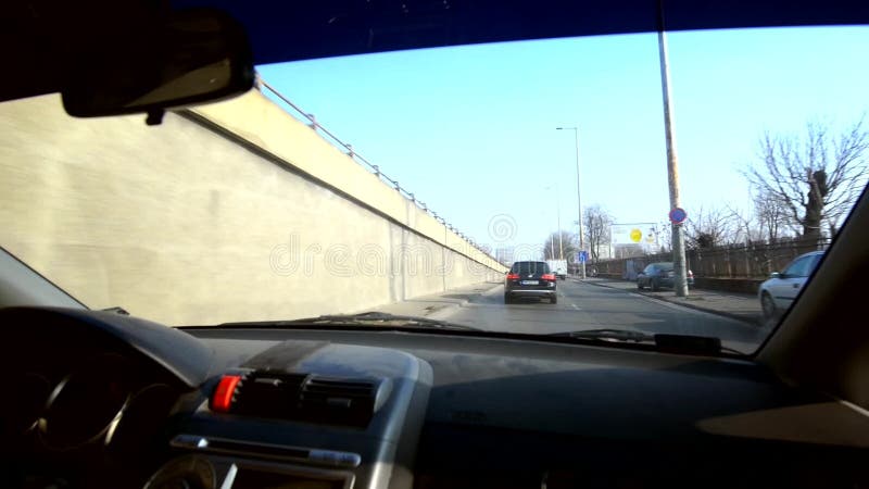 Car Interior in Moving Vehicle Stock Footage - Video of ride, vehicle ...