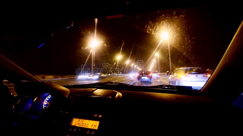 Car Interior in Moving Vehicle Stock Footage - Video of ride, vehicle ...