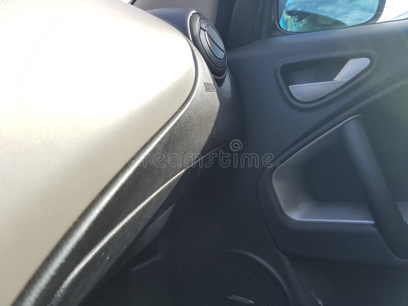 Car interior side stock image. Image of interior, leather - 79548317
