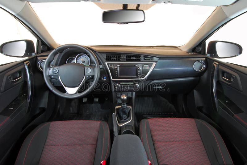 Car interior stock image. Image of move, luxury, navigation - 36478809