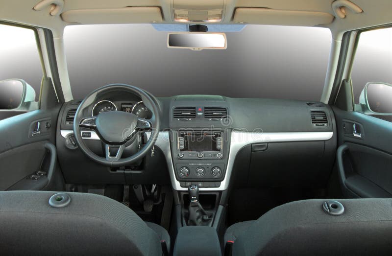 Car interior stock image. Image of equipment, move, comfortable - 49091743