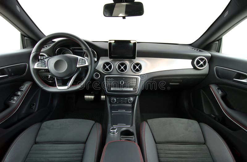 Car interior stock image. Image of belt, guidance, dashboard - 83339583