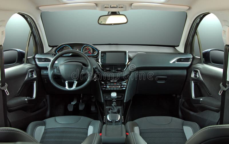 Car interior stock photo. Image of belt, equipment, driver - 90068758