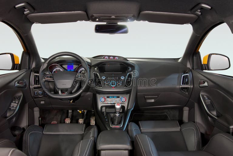 Car interior stock photo. Image of seatbelt, passenger - 95742134