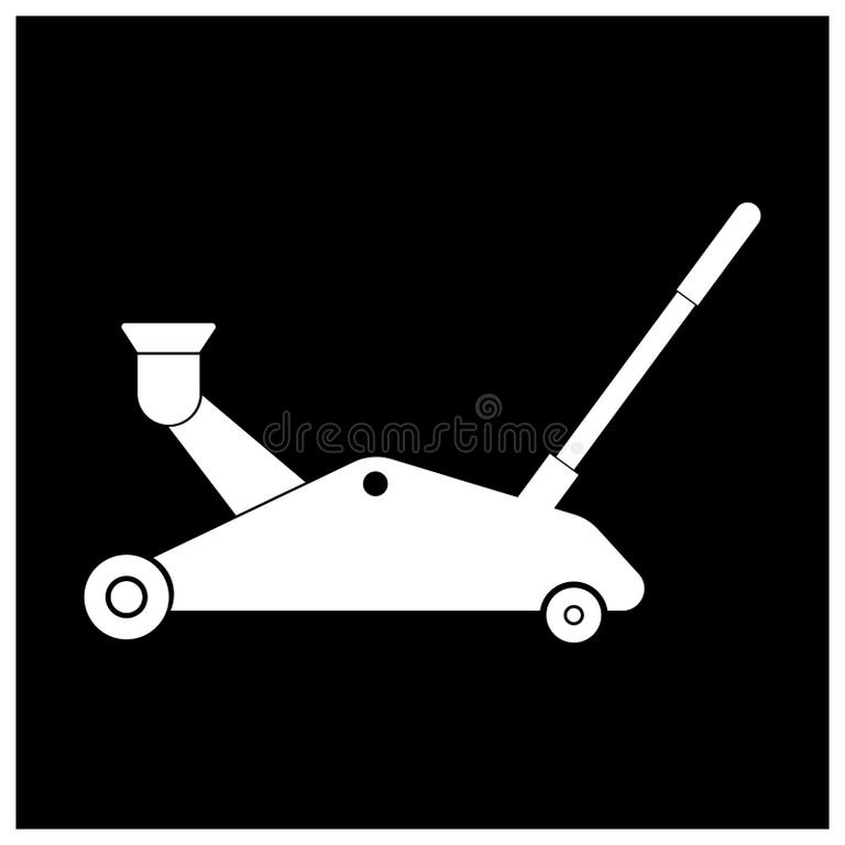 Car jack logo design stock vector. Illustration of carjacking - 332734234