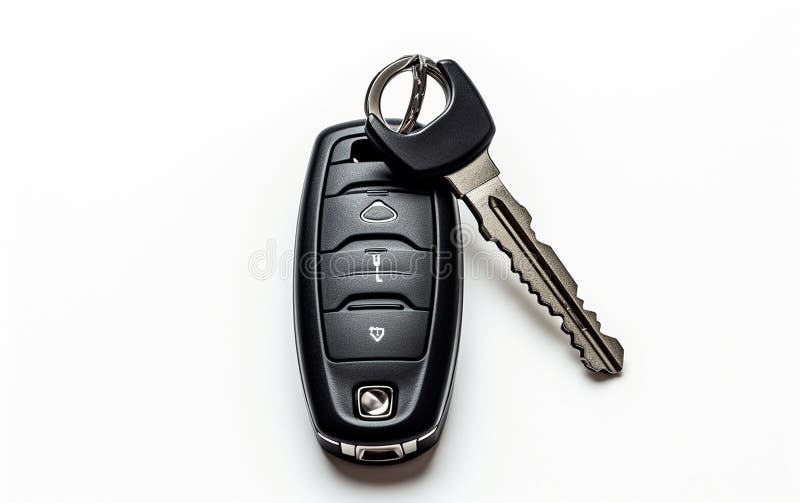 Car Key without Background Interference Stock Illustration ...