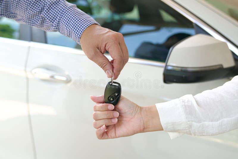 Handing Over Car Keys