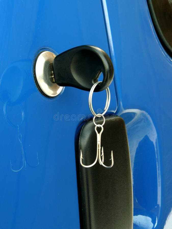 Car key with a hook stock image. Image of insurance, break - 26613431