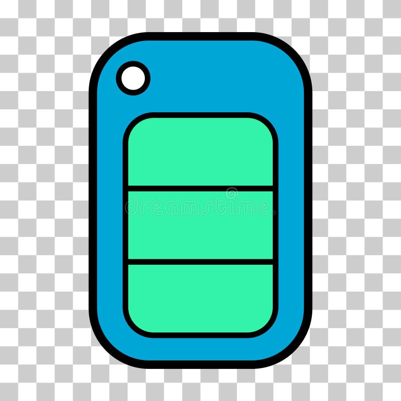 Car Key Icon, Door System Safety Automobile Web Design, Unlock Button ...