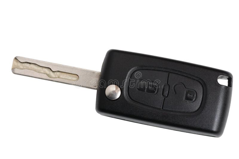 Car key, isolated stock photo. Image of ignition, security - 24496132