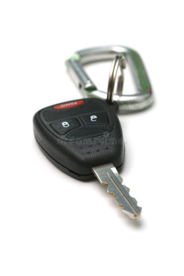 Car Key on Keychain stock photo. Image of transportation - 5617760