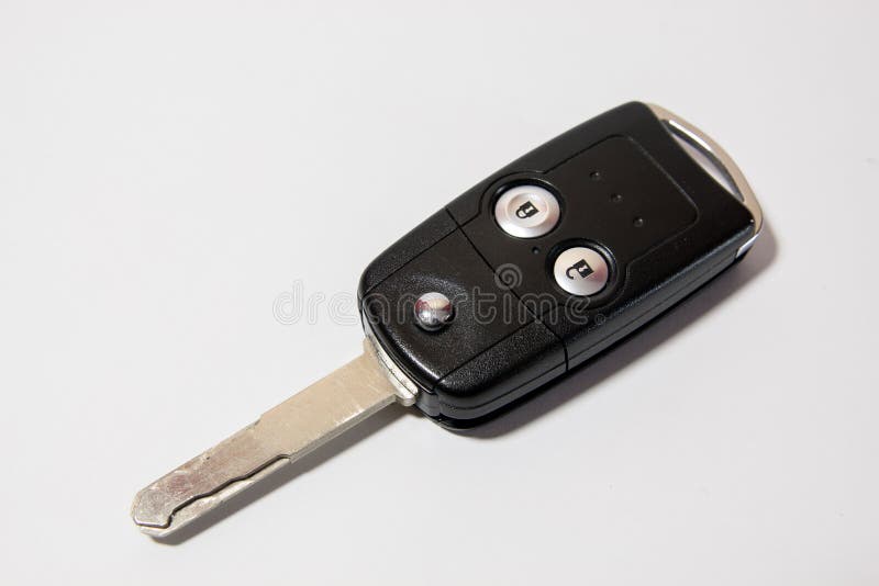 Car Key with Remote Control Stock Image - Image of open, electronic ...