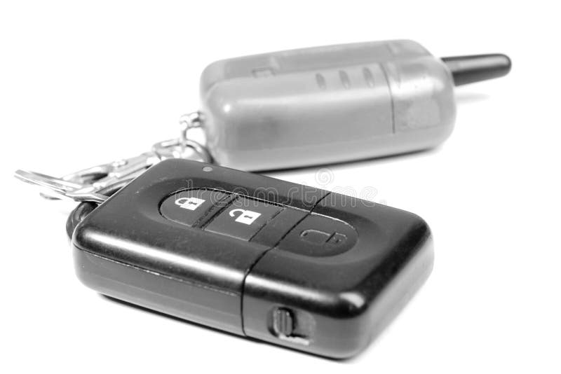 Car key and remote control stock photo. Image of silver - 7285656