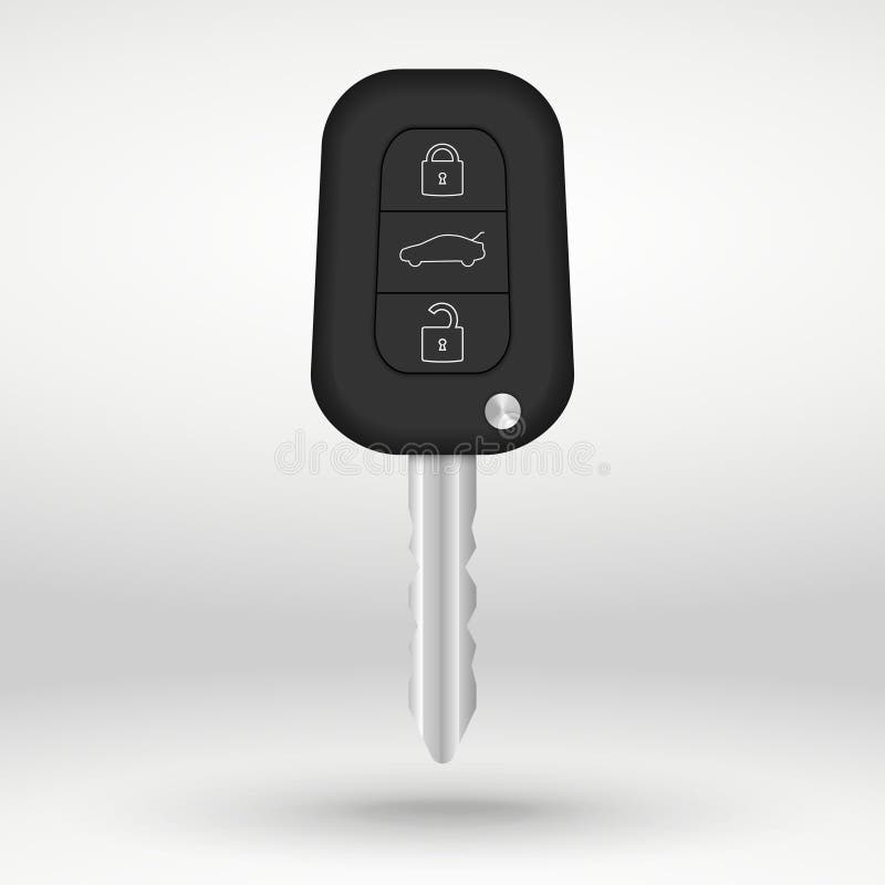 Car key vector stock vector. Illustration of secure - 115825928