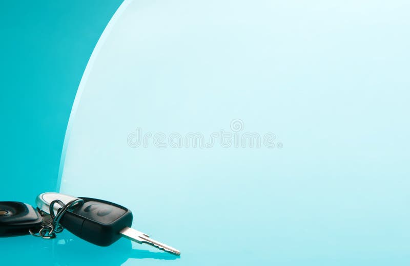 Car Keys on Blue Background Stock Image - Image of remote, lock: 34155849