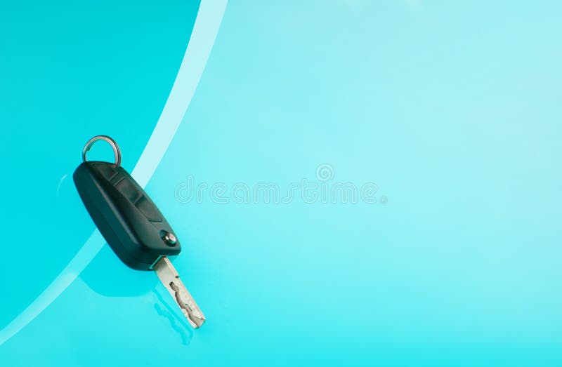 Car Keys on Blue Background Stock Photo - Image of open, isolated: 34155912
