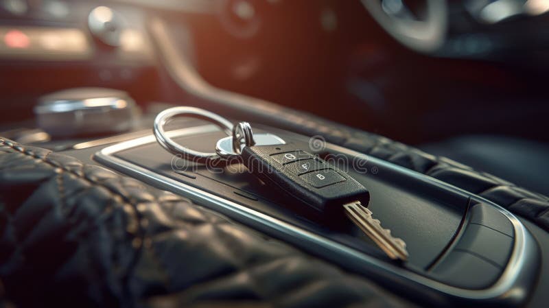 Car Keys Dashboard Ai Generated Stock Photos - Free & Royalty-Free ...