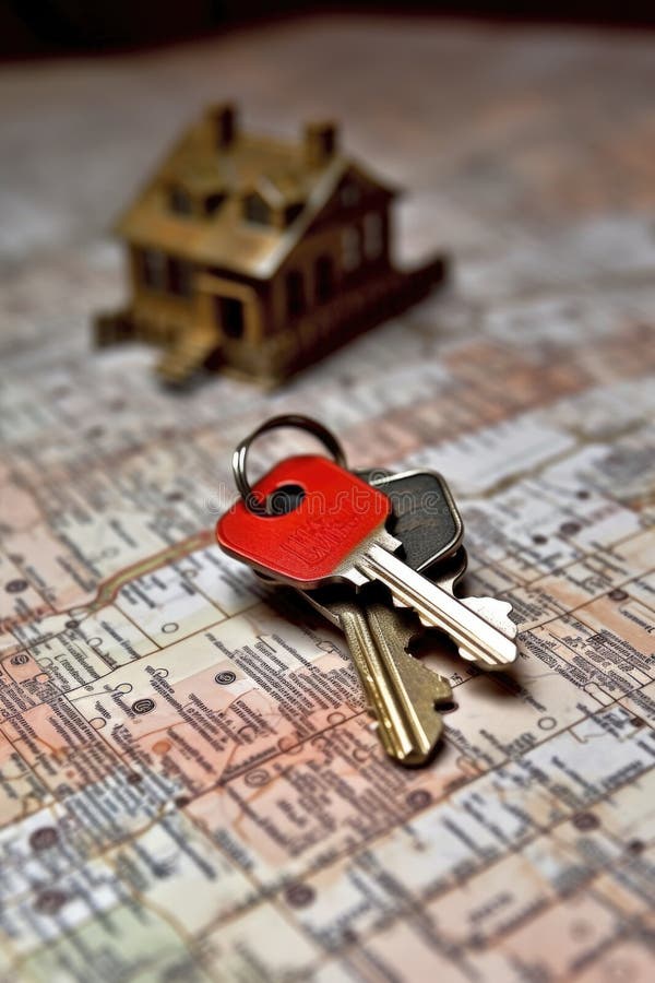 Car Keys on Insurance Policy Documents Stock Illustration ...