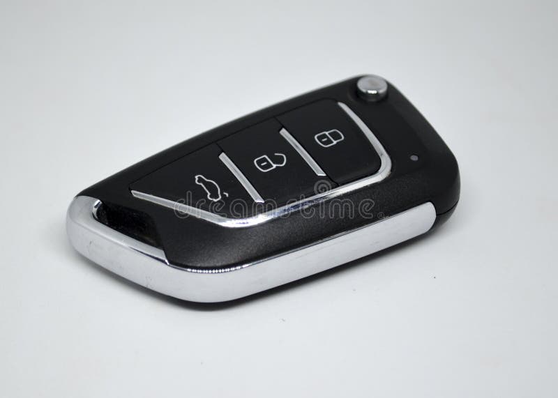 Car Keys, Remotely Locking and Unlocking a Car S Doors. Stock Image ...