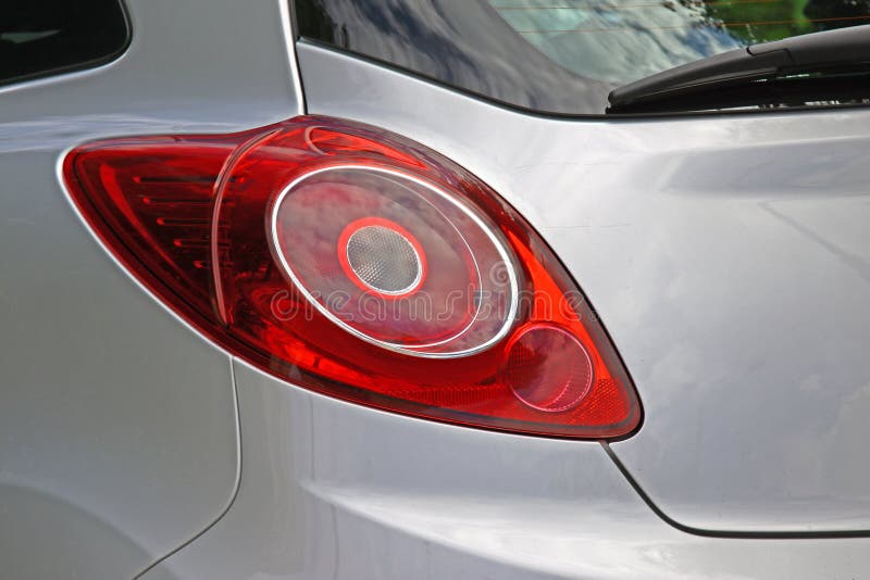 Car lamp stock image. Image of modern, stop, back, auto - 15814259