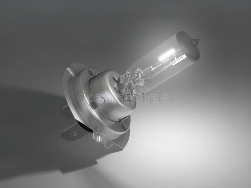 Car lamp stock illustration. Illustration of glass, bright - 19642154