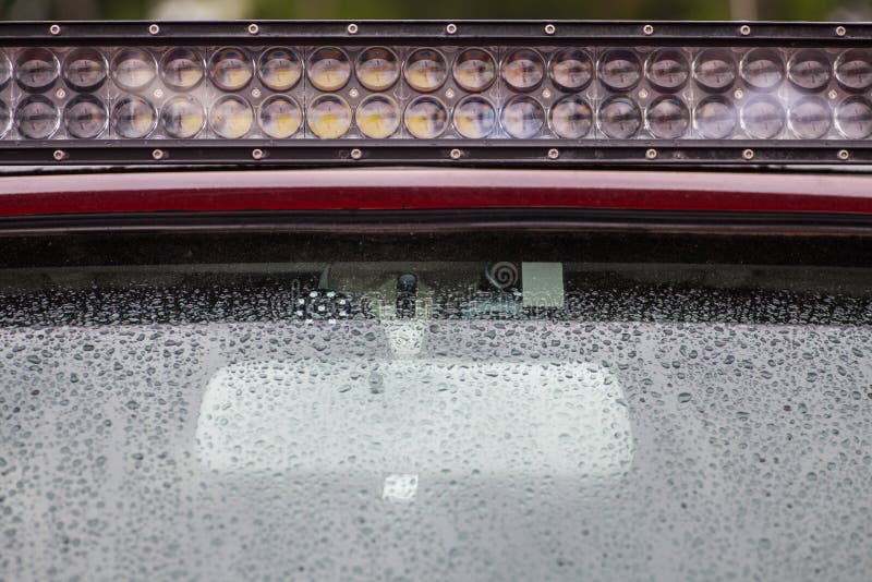 Car led panel stock image. Image of detail, stripe, closeup - 72156377